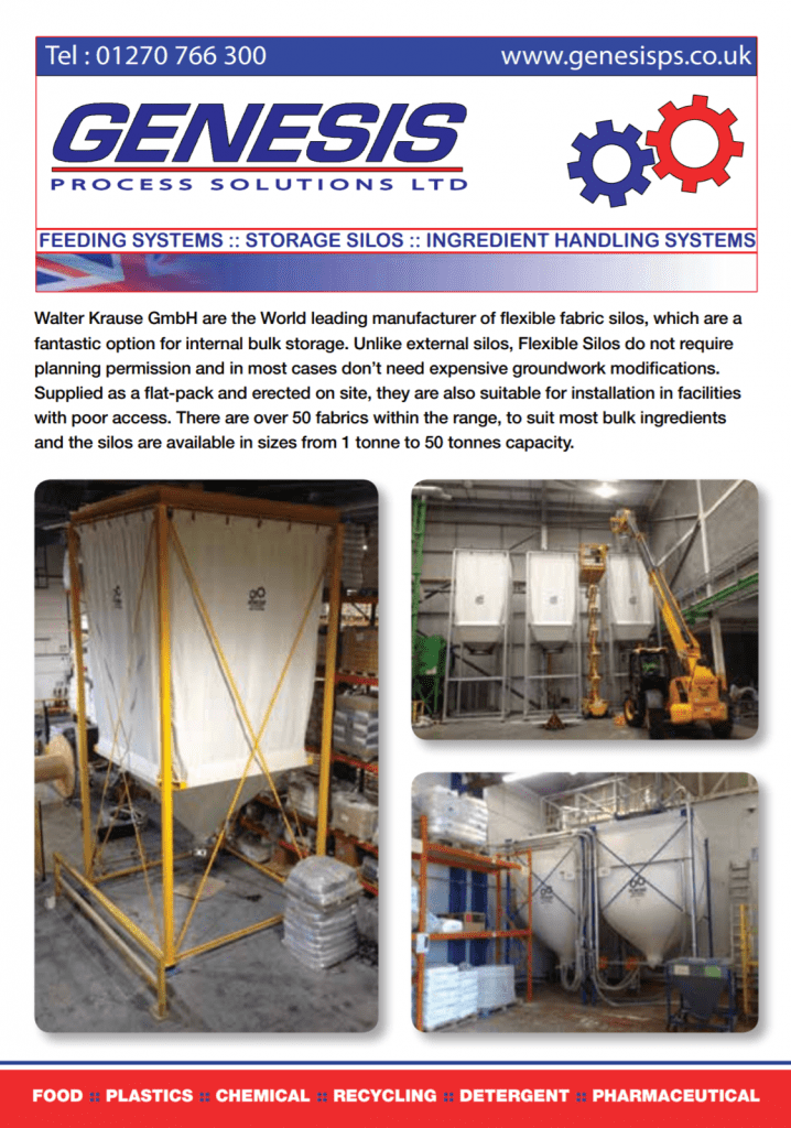 Flexible Silos Brochures - Genesis Process Solutions